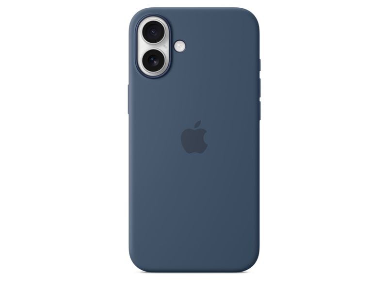 Apple Silicone Case mit MagSafe iPhone 16 Plus Denim | redrow.ch
