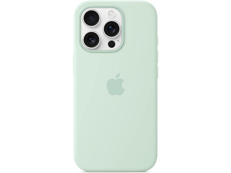 Apple Silicone Case mit MagSafe iPhone 16 Pro Aquamarine | redrow.ch